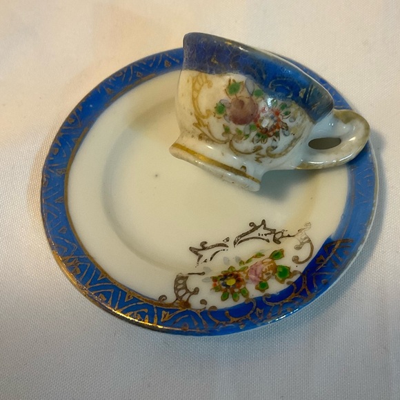 Japan | Other | Mini Tea Cup And Saucer Miniature Made In Japan Tea Cup ...